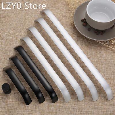 Aluminium Alloy Black Cabinet Knobs Kitchen Cabinet Handles