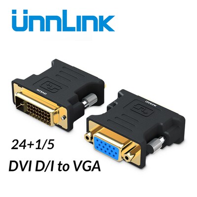 Unnlink Active DVI to VGA Converter Digital DVI D(24+1) DVI