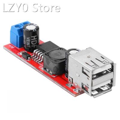 Dual USB Output 9V/12V/24V/36V to 5VDC-DC Car Charger Chargi