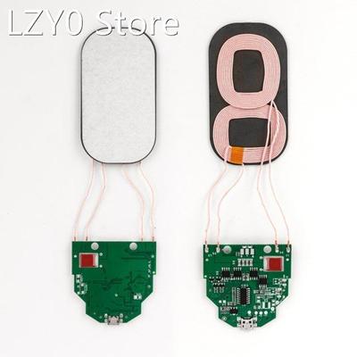 Dual Coils Fast Charging PCBA Circuit Board 10W QI Wireless