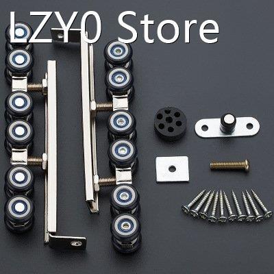 Sliding door roller hanging pulley hanging mute rail wheel b