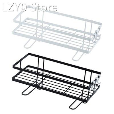 Bathroom Wall Mounted Shelves with Hooks Floating Storage Sh