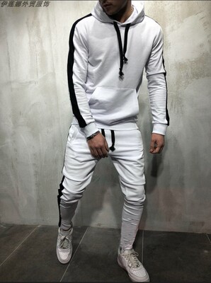 sport suit men tracksuit men fleece jacket tracksuit pants