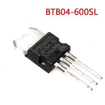 10pcs BTB04 600SL BTB04 600 BTB04 Triacs 4 Amp 600 Volt TO