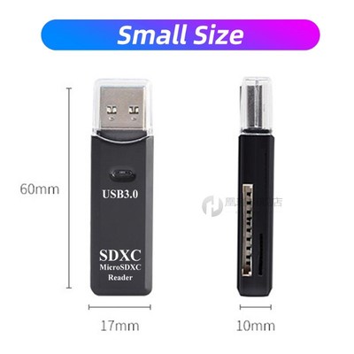 USB Card Reader 3.0 TF SD Card Reader 2in1 Cardreader Adapte