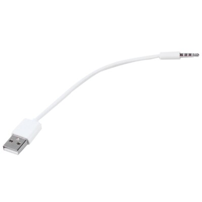 3.5 mm plug audio AUX plug in cable charging USB 2.0 15 cm