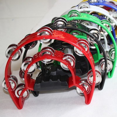 1PC Tambourine Percussion Musical Instruments Hand Bell for