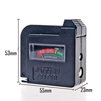 Battery Tester Battery Capacity Checker  AA AAA 9V 1.5V Butt
