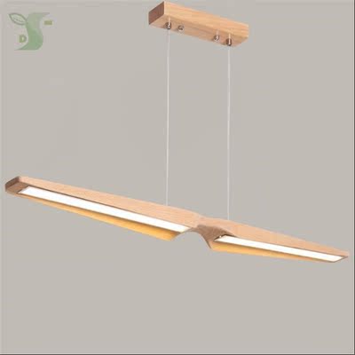 36W Restaurant chandeliers creative personality lights woode