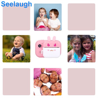 LCD Display Photo Printer 24Million Pixels Selfie Cute Cart