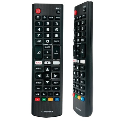 Replaced Remote Control AKB75375608 for LG
