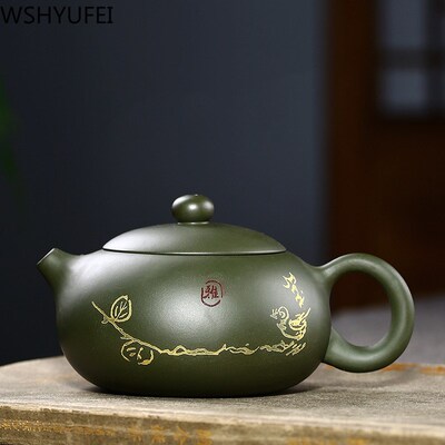 Authentic Yixing tea pot purple clay xishi teapot Famous Han