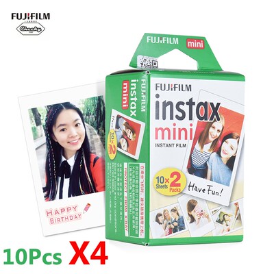 40pcs Fujifilm Instax Mini 8 9 Film for Fuji Fujifilm Insta