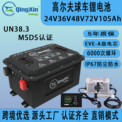 QingXin51.2V高尔夫球车锂电池