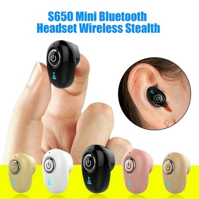 Mini Invisible True Wireless Earphone Noise Cancelling Blue