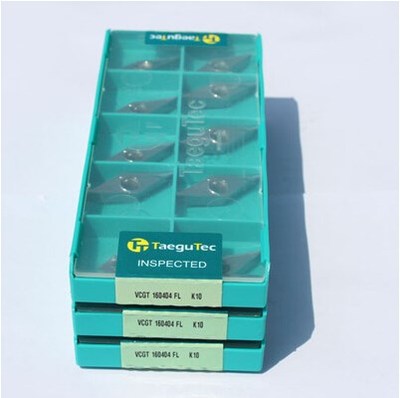 Taegutec  carbide  insert  VCGT160404FL K10  wholesale  VCGT