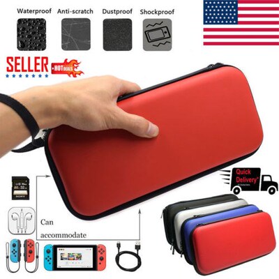 For Nintendo Switch Hard Shell Carrying Display Case EVA Bl