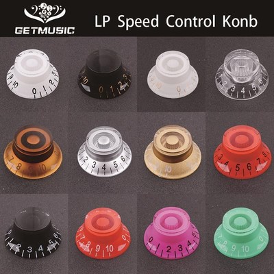 2Pcs Multi Color LP Electric Guitar Volume Tone Knob Top Ha
