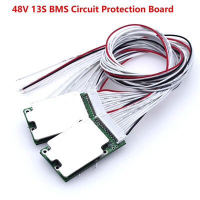 1PCS 48V 13S 20A 70A Li-ion 18650 Battery Pack BMS PCB board