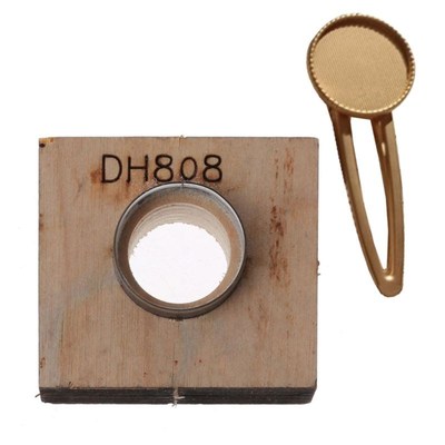 Cat Moon Round Hairclip Template Wooden Lasers Punching Die