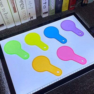 6pcs Baby Montessori Teaching AIDS Coloring Learning Boards