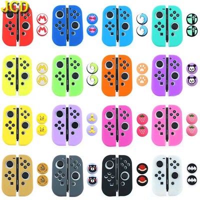 JCD Anti Slip Silicone Skin Case Cover W/ Thumbstick Caps F