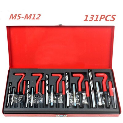 New Durable Thread Repair Tool Helicoil Rethread Repair Kit