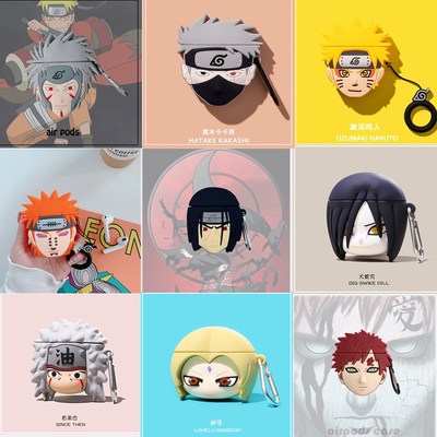 3D Japan Anime Cartoon Hatake Kakashi Jiraiya Gaara bluetoo