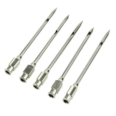 5pcs/Bag Stainless Steel Marinade Injector Needle For Barbe
