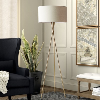 Nordic Modern Floor Lamp Led Iron Tripod Floor Lamps For Liv