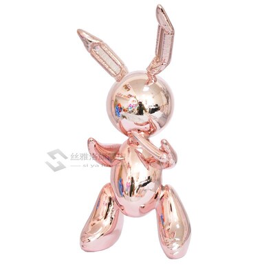 JK oon  Hot Sale Cute Animals Resin Sculpture Wedding Decor