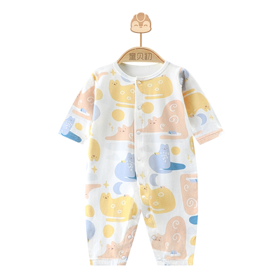 2件装婴儿空调服夏季连体衣