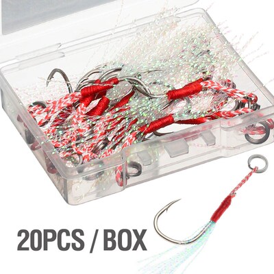 DONQL 5/10/20pcs Fishing Hooks Set Barbed Single Circle Carp
