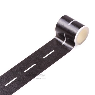 Railway Road Tape 48mmX5m Traffic Road Track Scene Washi Tap