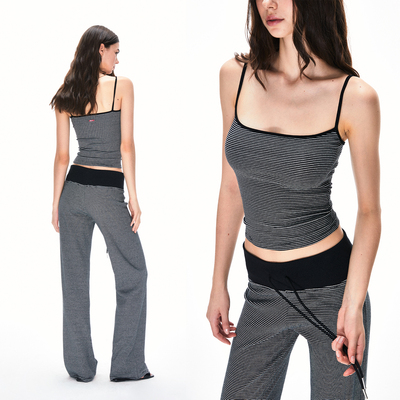 针织紧身折扣吊带上衣KVKV女款