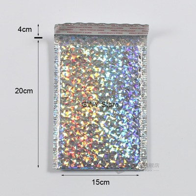 10pcs/lot laser Bubble Mailer Poly Mailing Bags Shipping Env