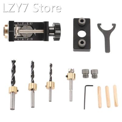 GanWei 3 in 1 Adjustable Doweling Jig Woodworking Pocket Hol