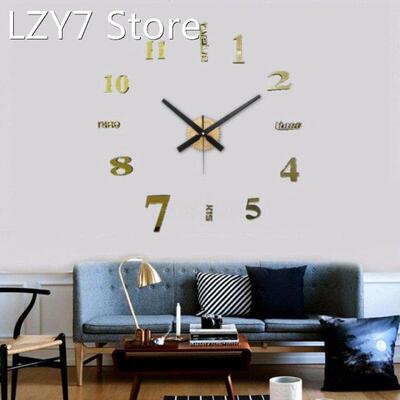 Dreamburgh 3 Colors Wall Clock Creative Wooden Gear DIY Cloc