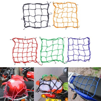 High quality Motorcycle Bike 6 Hooks Hold Black Helmet Mesh