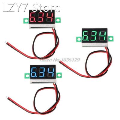 Digital Voltmeter 0.36 2-wires DC 2.50 to 32.0V LED Volt Me
