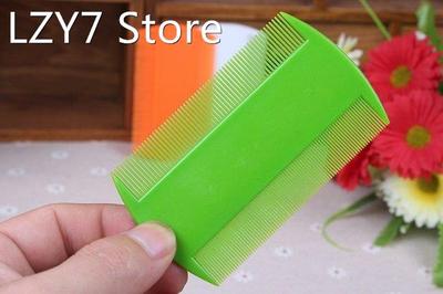 2pcs Portable Narrow Tooth Comb Nit Lice Flea Flat Brush Coo