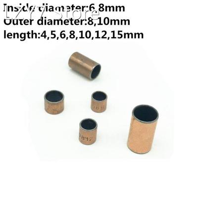 50pcs SF-1 The Inside Diameter of 6 8 mm Self Lubricating Co