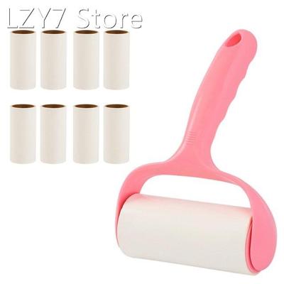 2022 New Lint Roller with 9 Rolls Refills Sticky Paper Teara