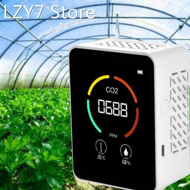 CO2 Meter Air Quality Monitor CO2 Sensor Portable Carbon Dio_虎窝淘