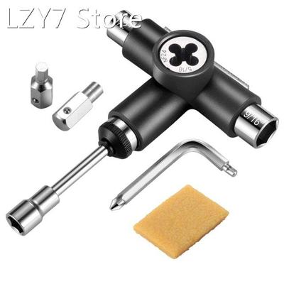 Skate Tool All-In-One Multi-Function Ratchet Skateboard Tool