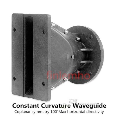 1PC DJ Speaker Line Array Horn Tweeter Waveguide 1.5 Inch Th