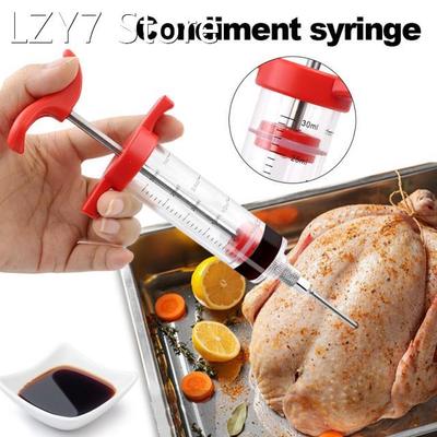 Flavor needle Turkey pork bbq steak meat sauces syringes mar