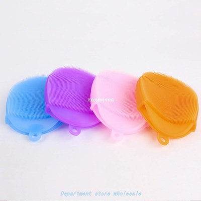Random Color Oval Multifunction Kitchen Washing Tool Pan Pot