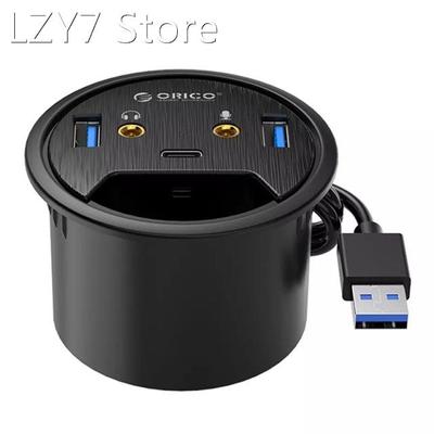 ORICO Desktop Grommet USB 3.0 HUB Type-C o Desk Mount Adapte