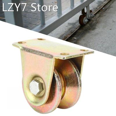 V-Groove Wheel 45# Steel Sliding Door Track Rigid Caster Ind